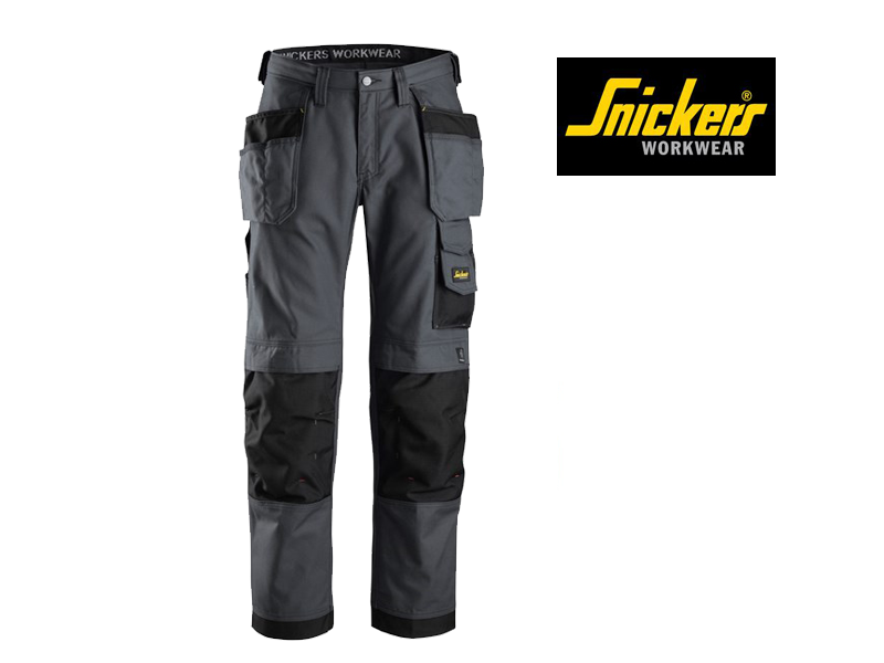 Snickers 3214 Canvas+ Broek met Holsterzakken
