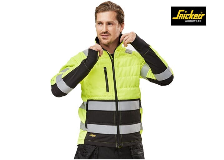 Snickers 8134 AllroundWork High-Vis Licht Gewatteerd Jack Klasse 2 ...