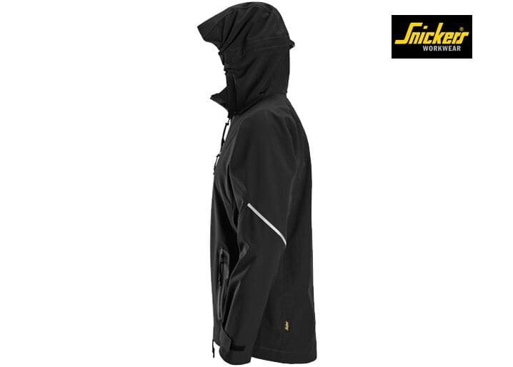 Snickers 1218 Flexiwork Waterdicht Soft Shell Jack met Capuchon ...