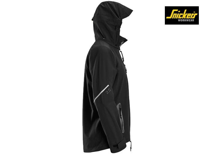 Snickers 1218 Flexiwork Waterdicht Soft Shell Jack met Capuchon ...